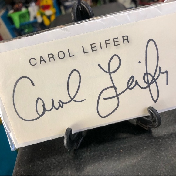 Other | Actresswriter Carol Leifer Signed Cut Signature Seinfeld Snl ...